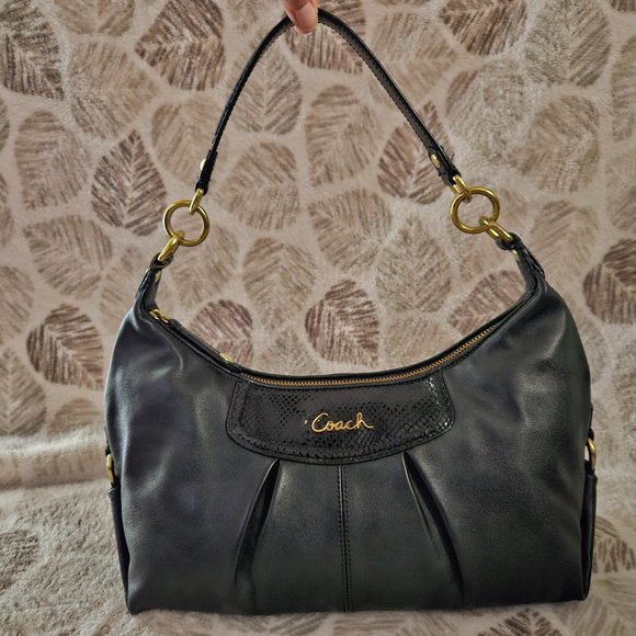 Coach | Bags | Coach Ashley Hobo Black | Poshmark